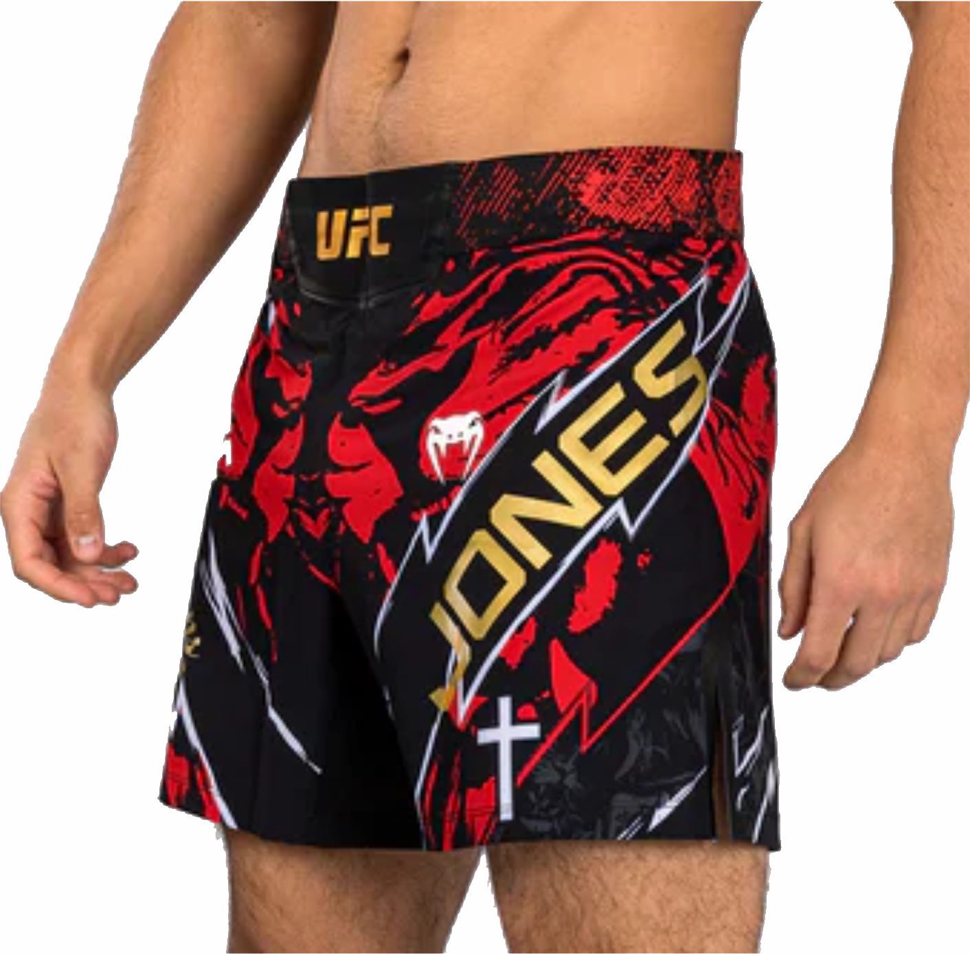 UFC Unrivaled by Venum Jon Jones Men’s Short Fit Fight Short – B-Champs ...